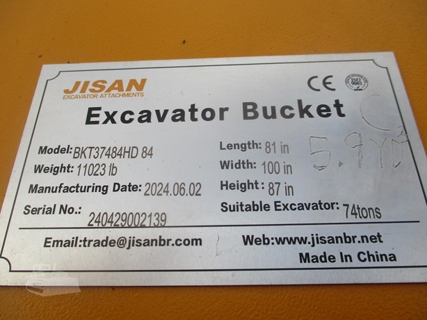 2024 JISAN CAT 374 - $29,800 - EFI Demolition Equipment